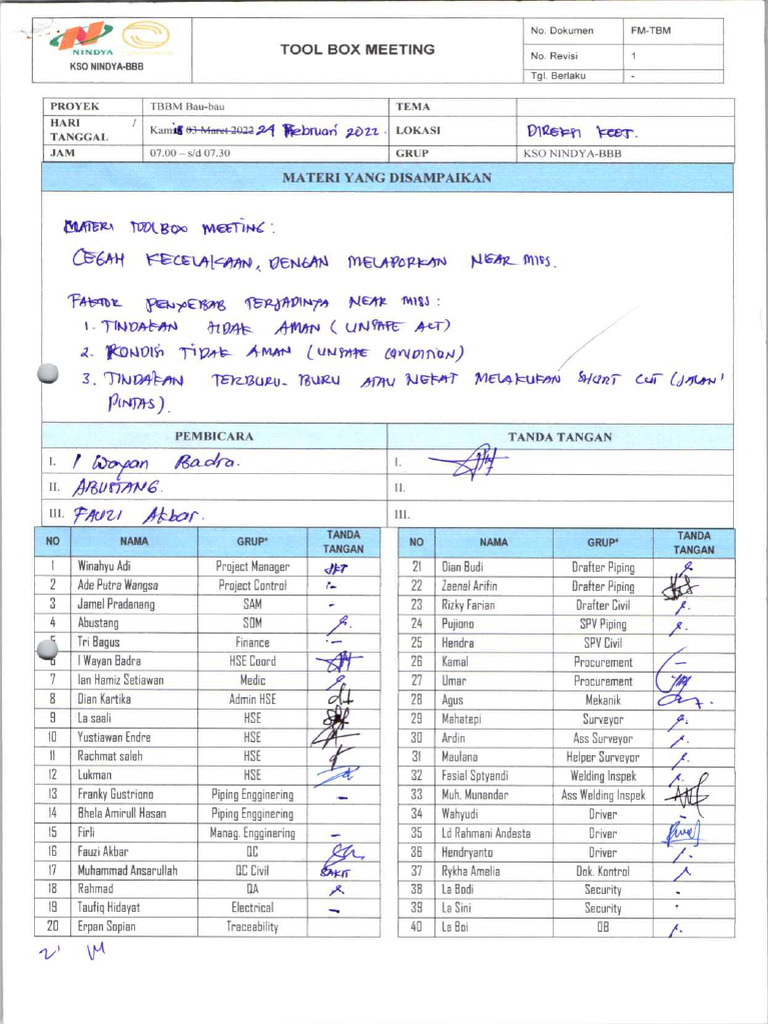 TBT - 24 Februari 2022 | PDF