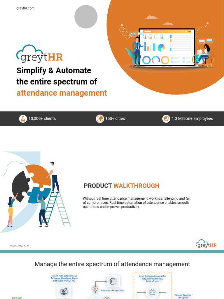 GreytHR Attendance Walkthrough | PDF | Payroll | Overtime