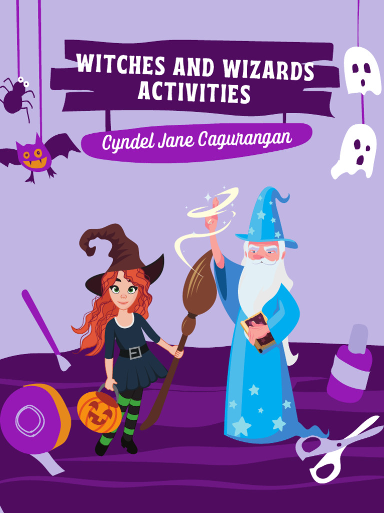 Witches and Wizards Activities | PDF | Magician (Fantasy ...