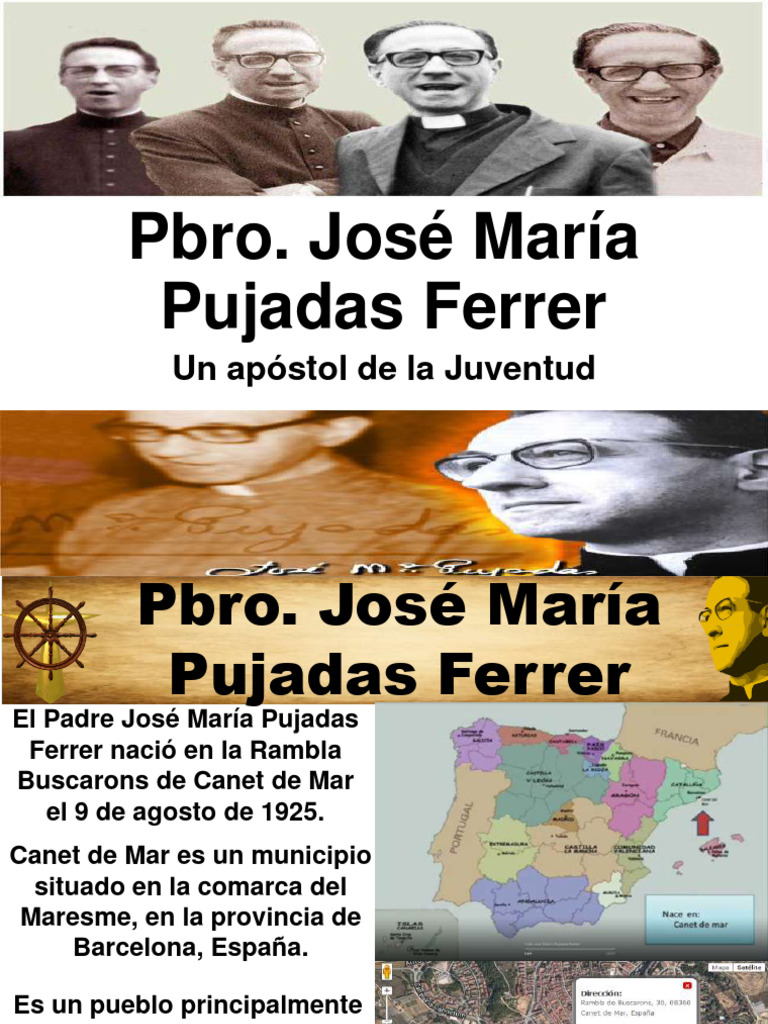 Legado del Padre José María Pujadas | PDF | Iglesia Católica