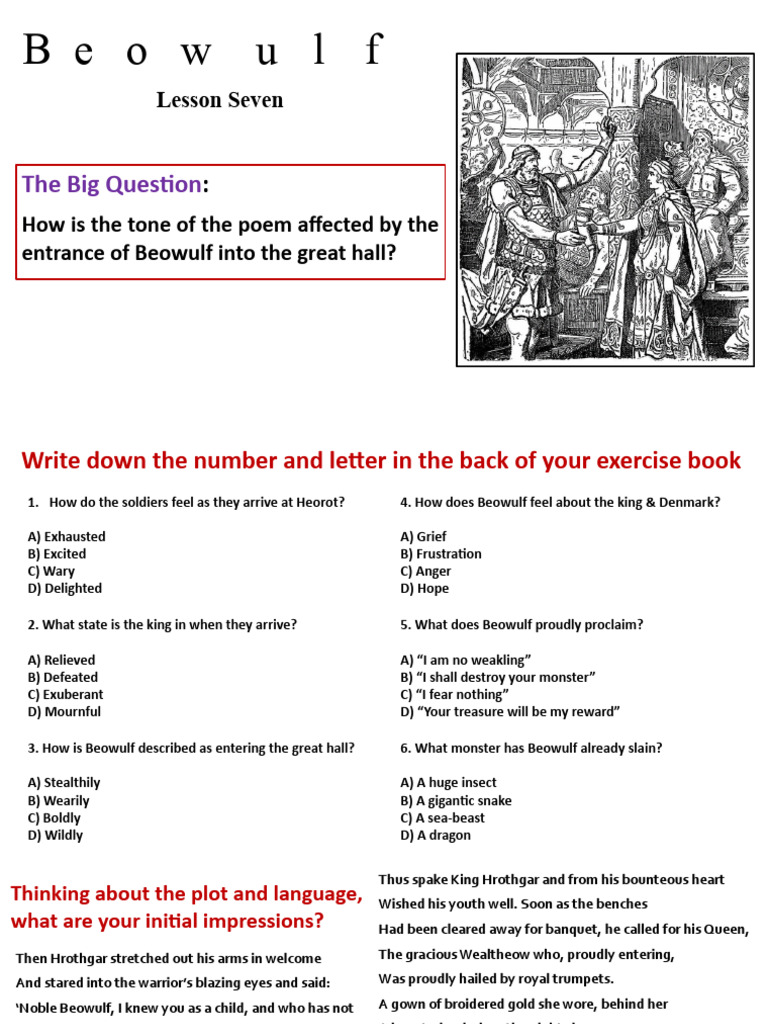 Beowulf Part 2 | PDF | Beowulf