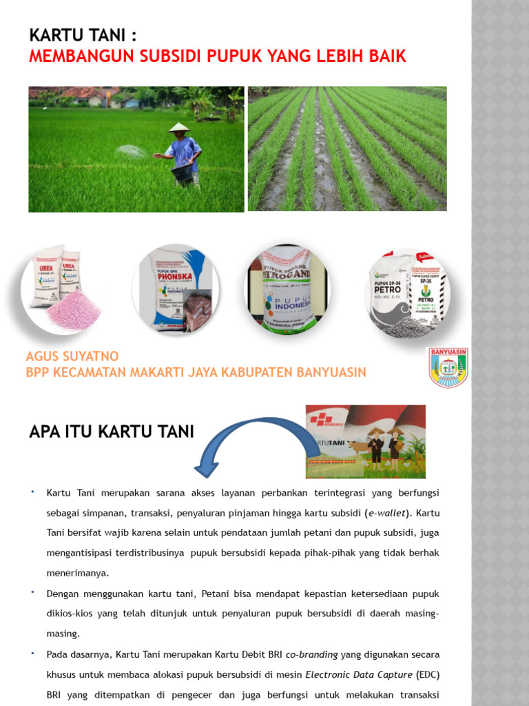 KARTU TANI 2023 | PDF