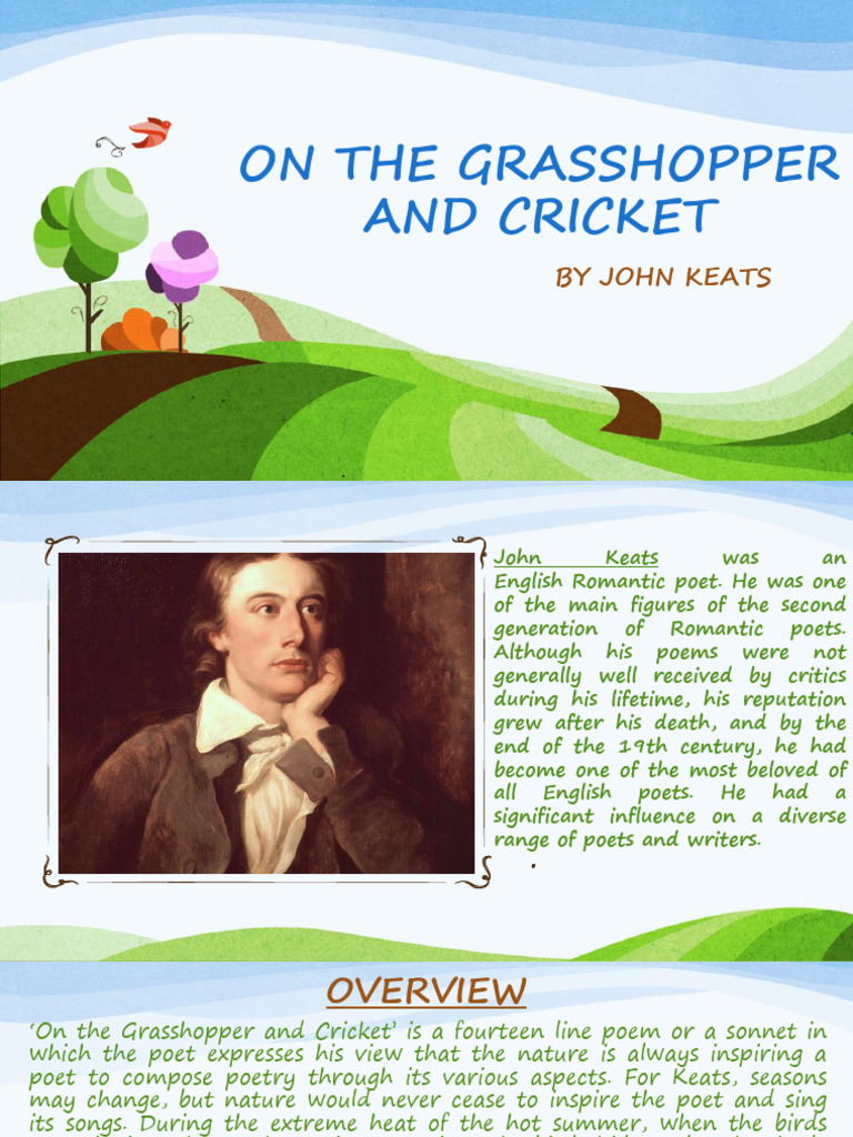 Viii Eng l08 Grasshopper | PDF | Poetry