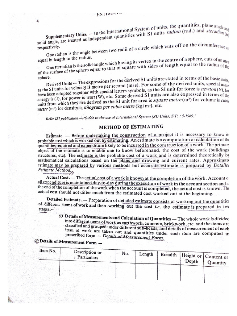 Building Estimate Longwall Shortwall | PDF