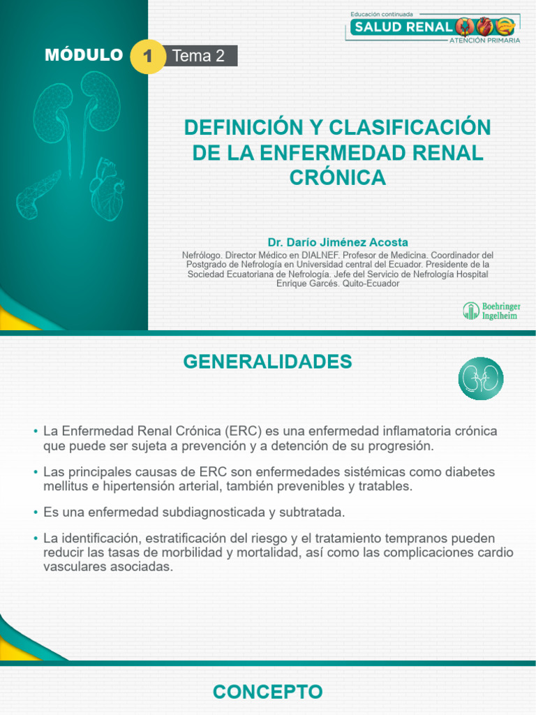 Modulo 1 Tema 2 SRenal | PDF | Enfermedades y trastornos | Medicina CLINICA