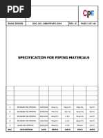 Gre Piping Specs | PDF