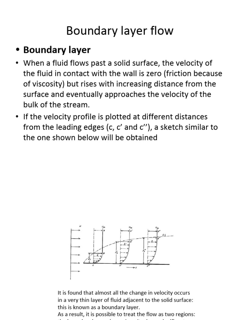 Boundary layer and fluidization | PDF | Boundary Layer | Fluid Dynamics