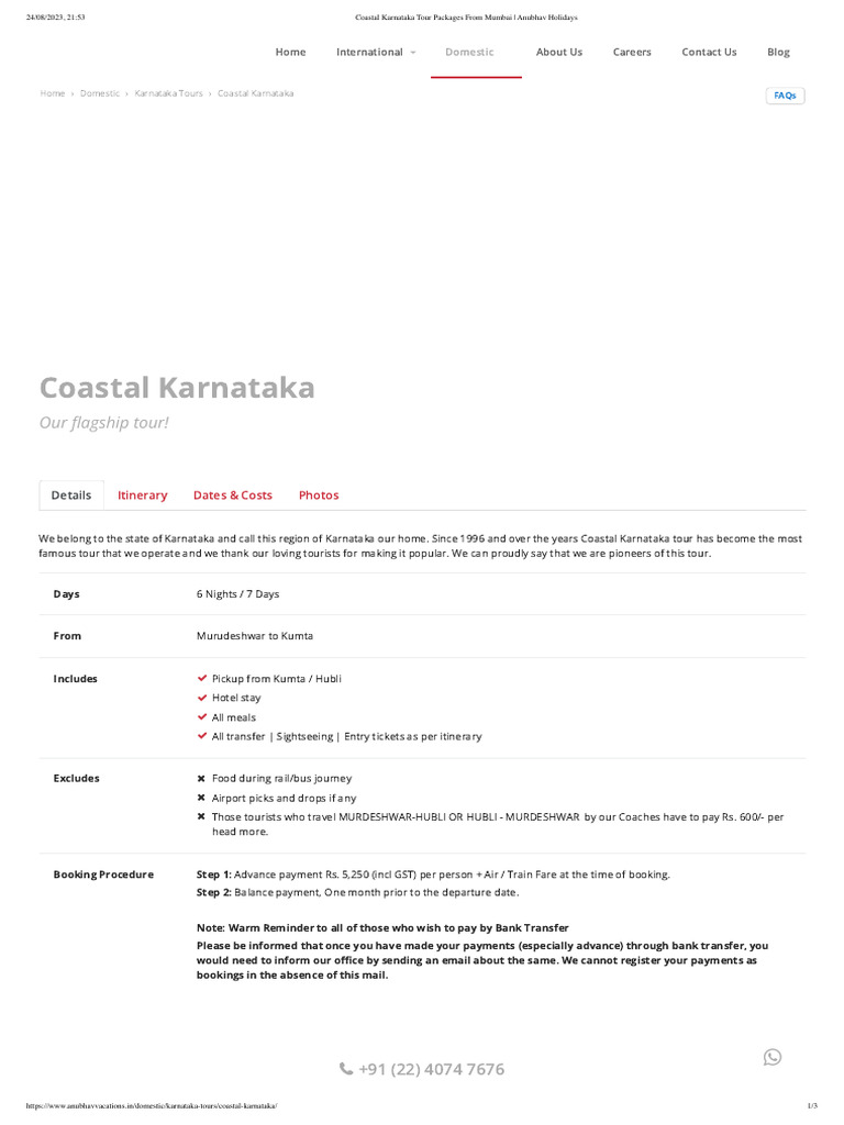 Coastal Karnataka | PDF
