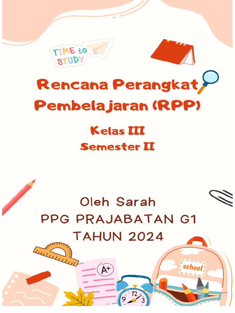 RPP Siklus 3 B.indinesia Kelas 3 | PDF | Seni