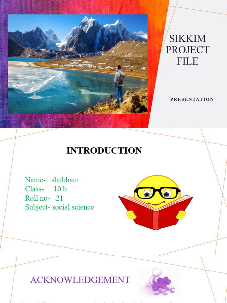 Sikkim Project by Shubham | PDF | Foods | Cuisine