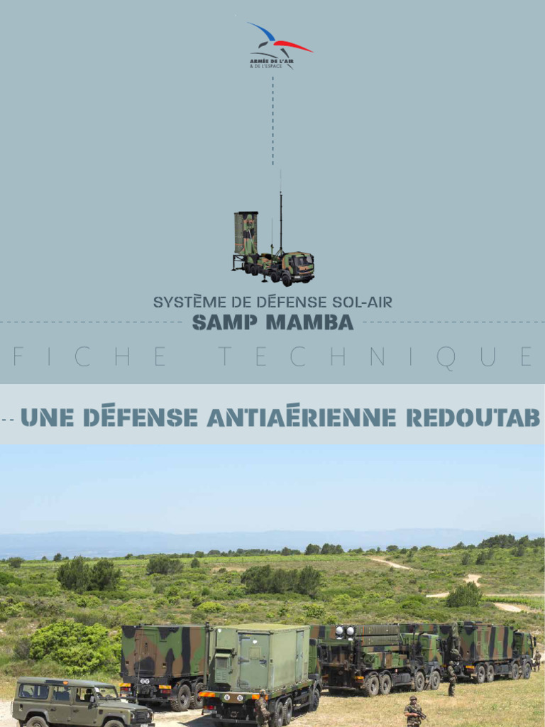 Système SAMP Mamba : Défense Aérienne | PDF | Lutte antiaérienne ...