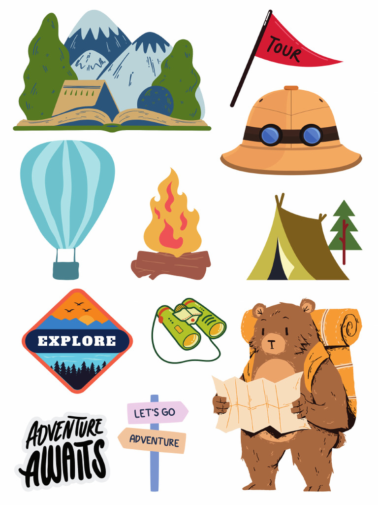 Adventure Sticker | PDF