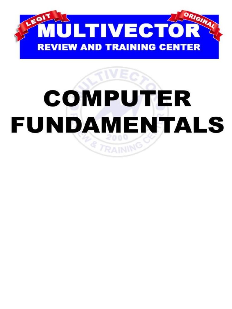 09 - Computer Fundamentals Solutions.pdf | PDF