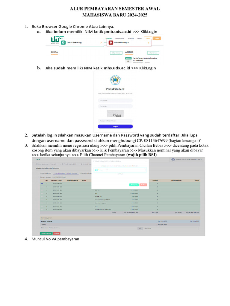 Alur Pembayaran Uds | PDF | Bisnis