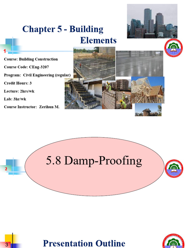 5.8 Damp Proofing | PDF | Concrete | Mortar (Masonry)