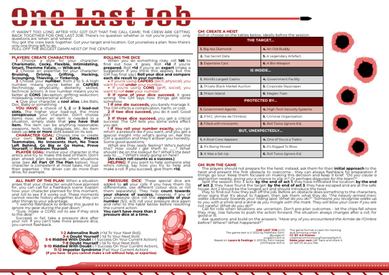 one-last-job_v1-0 | PDF