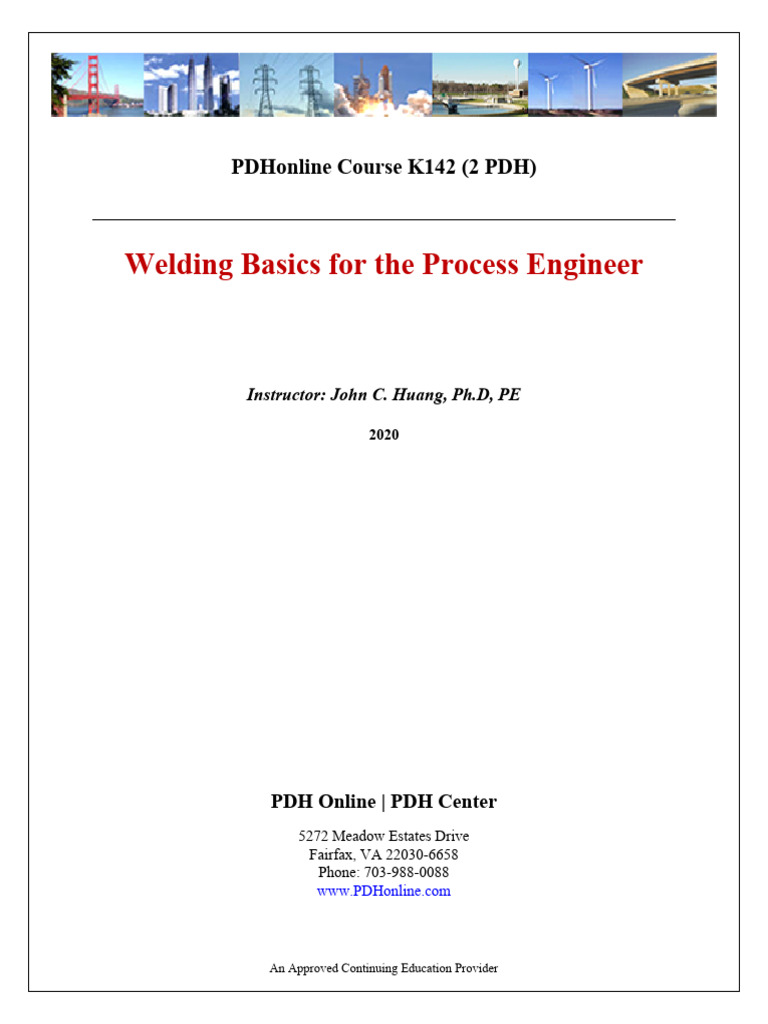 Welding Basics For The Process Engineer | PDF | Welding | Construction