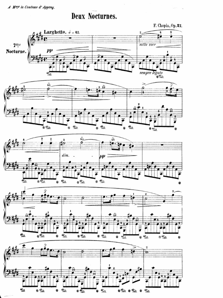 Chopin - Nocturnes Op.27 | PDF