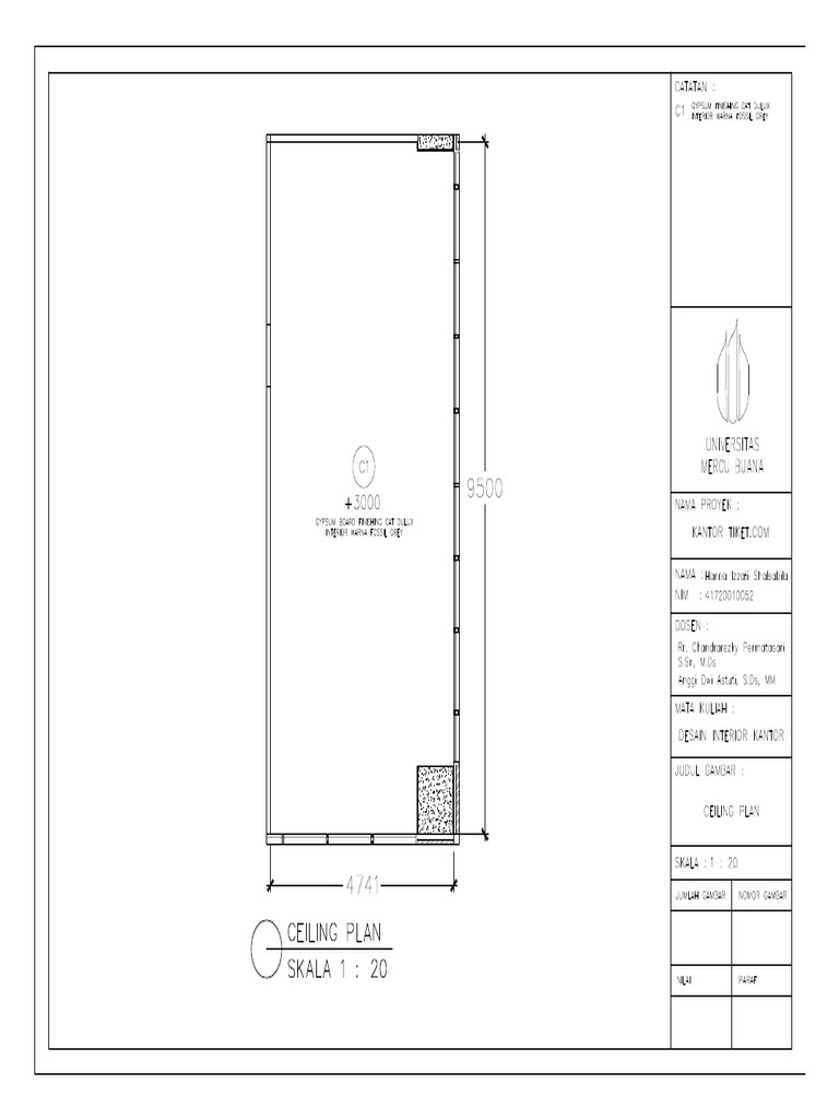Ceiling Plan Excecutive | PDF