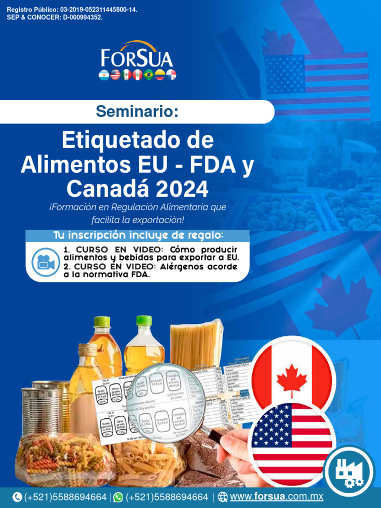 Etiquetado de Alimentos EU FDA y Canada 2024(20240503083534) (1 ...