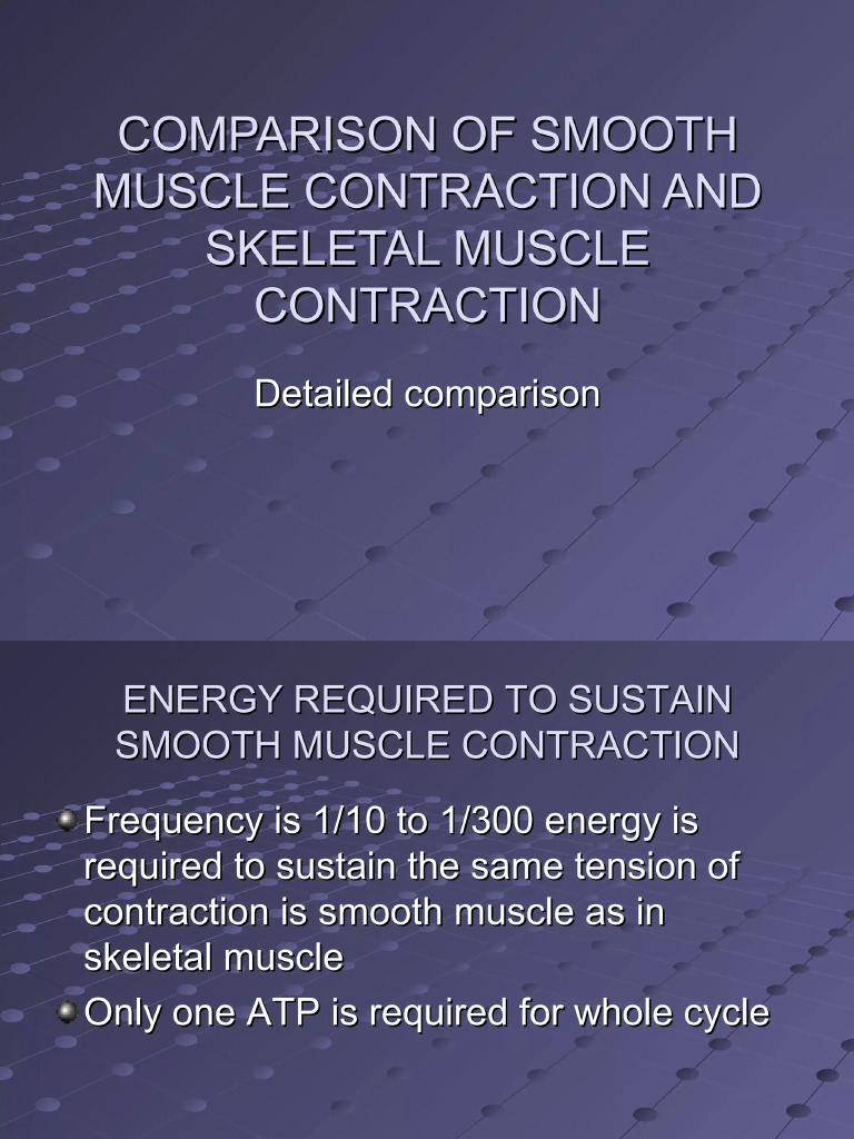comparison-of-skeletal-and-smooth-muscles-1 | PDF