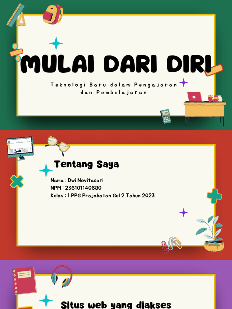 T5 Tekno Baru Mulai Dari Diri Dwi Novitasari | PDF | Karier & Perkembangan