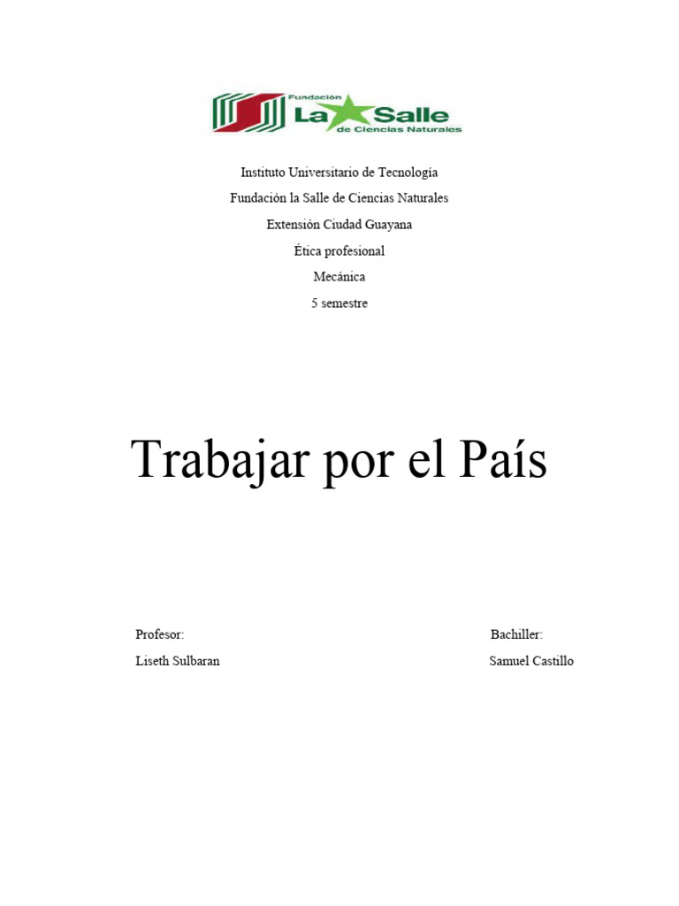 Ética Profesional en el Trabajo | PDF | Business | Trabajo Social