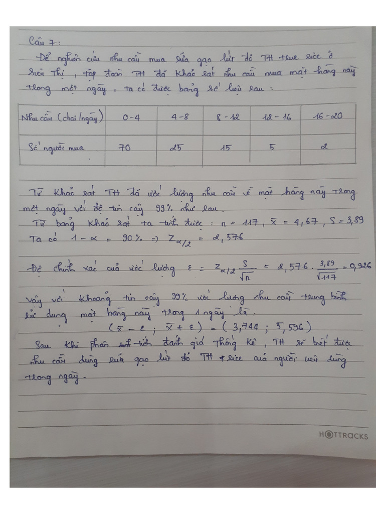 xac xuat thong ke | PDF