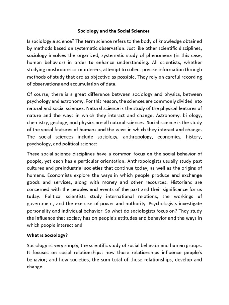 Sociology and Human Rights Insights | PDF | Sociology | Survey Methodology