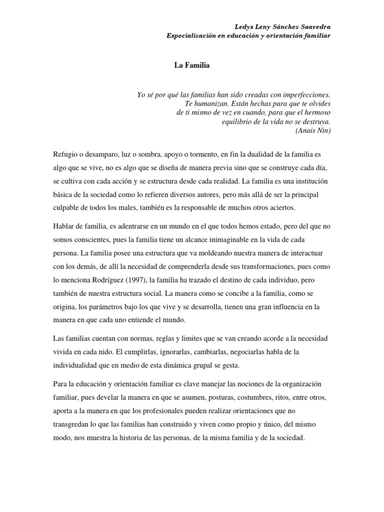 Dualidad y Evolución de la Familia | PDF | Educación en artes liberales