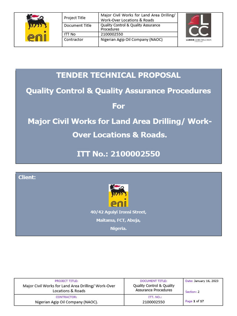 j. Quality Control & Quality Assurance Procedures | PDF | Quality ...