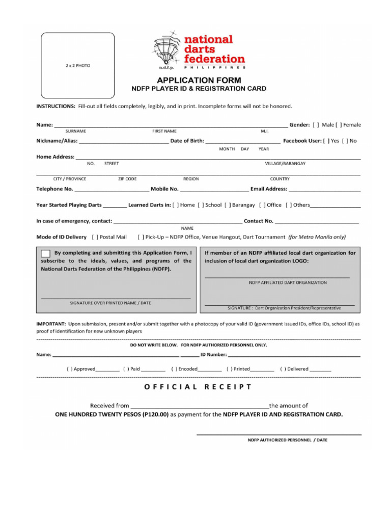 NDF Application | PDF