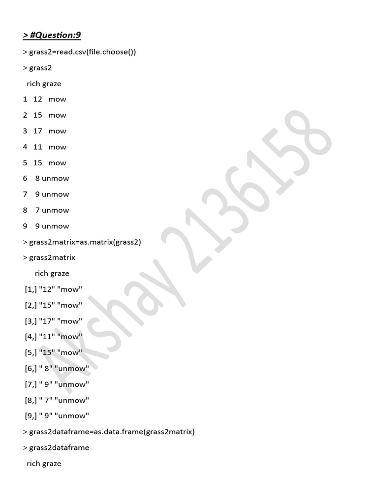 r programming notes | PDF r programming notes | PDF
