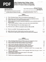 Cae 1 Question Papers | PDF | Computer Network | Scheduling (Computing)