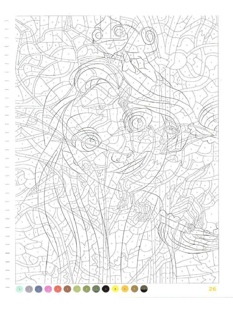 Coloriage Mystere Adulte Gratuit A Imprimer
