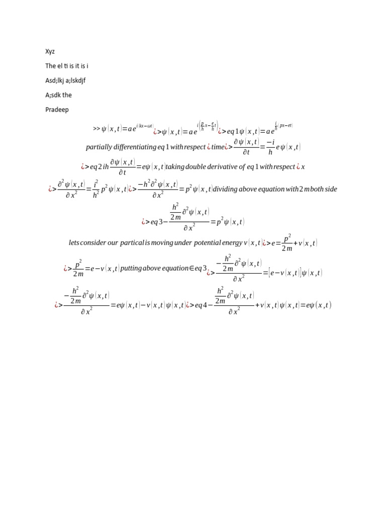 Modren Physics 2 | PDF | Differential Equations | Theoretical Physics