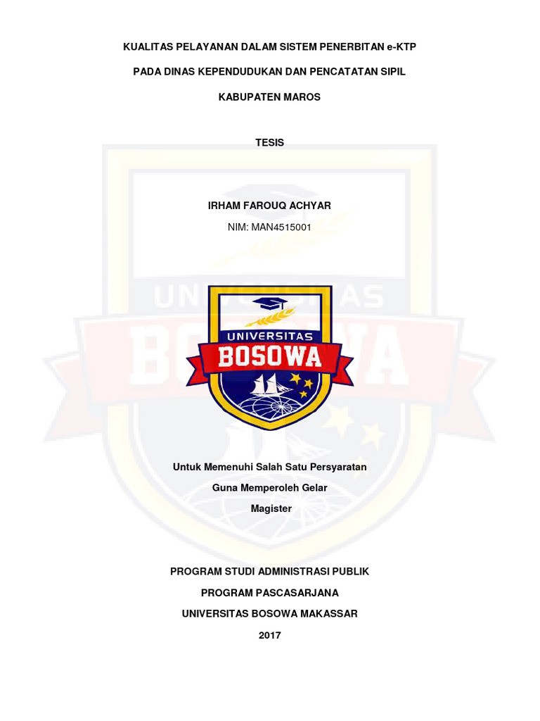 2017 Irham Farouq Achyar MAN4515001 | PDF | Karier & Perkembangan