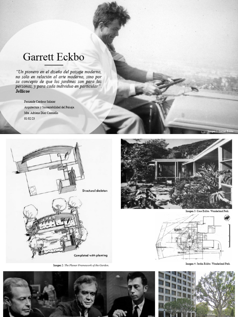 Garrett Eckbo | PDF | Diseño ambiental | Diseño