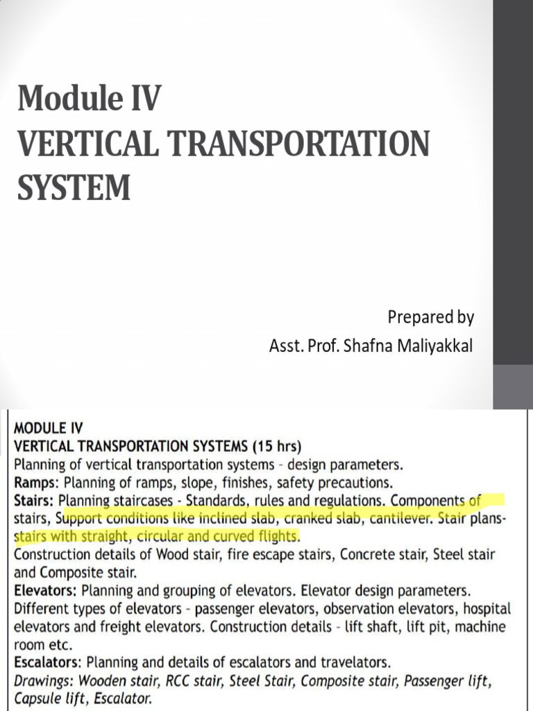 Mod 4 Stair | PDF | Stairs