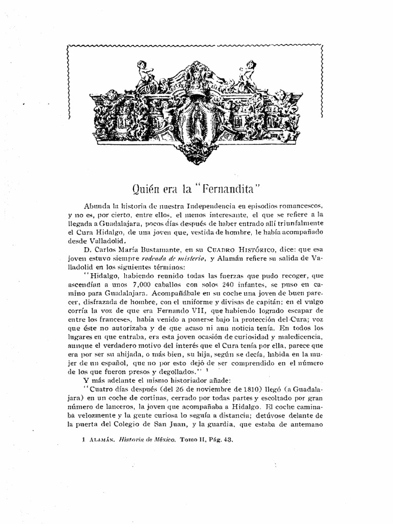 Quién Era La Fernandita | PDF