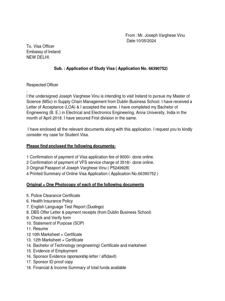 UPDATED COVER LETTER new | PDF