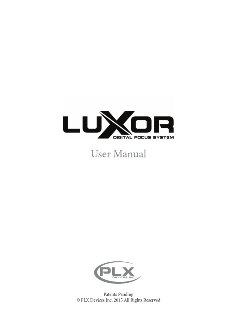 LuxorLX710_V1_user_guide | PDF | Light Emitting Diode | Rechargeable Battery