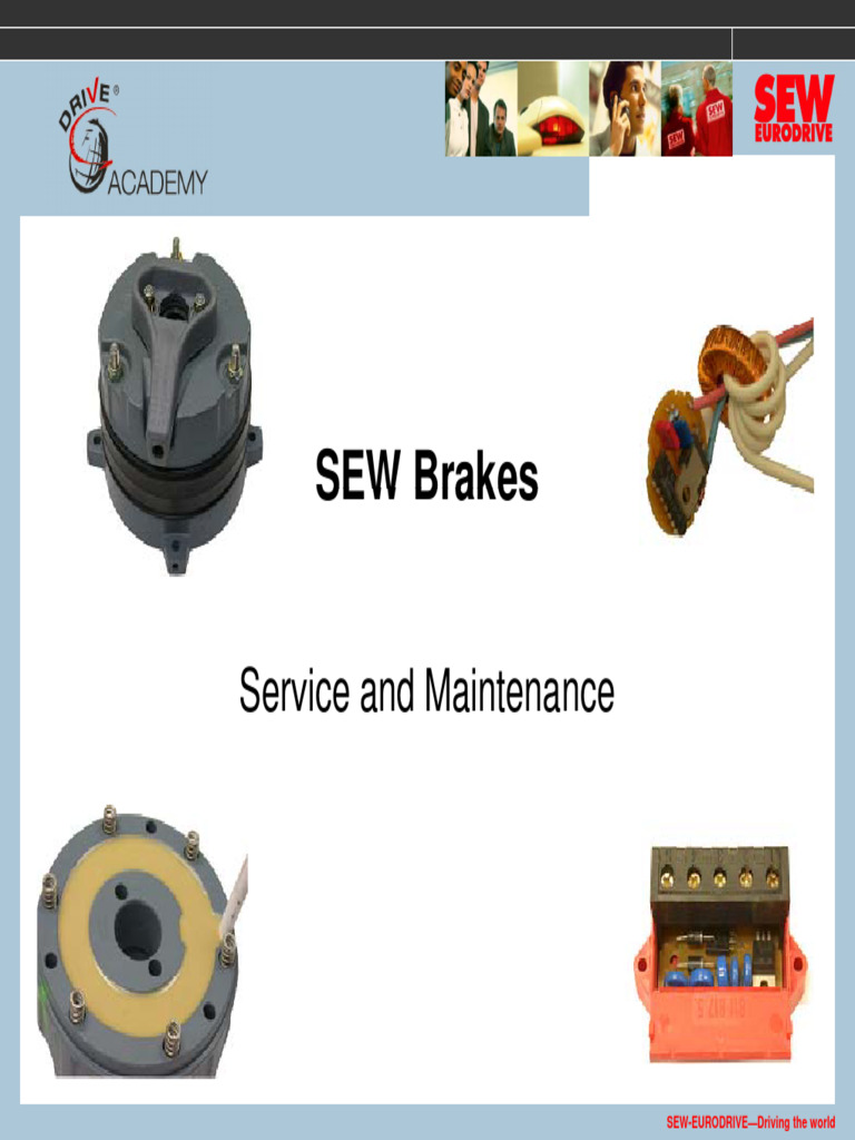 SEW Brakemotor Service Guide | PDF | Electric Motor | Brake