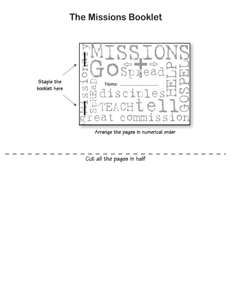 Missionary Training and Gospel Outreach | PDF | Jesus | Gospel Of Mark