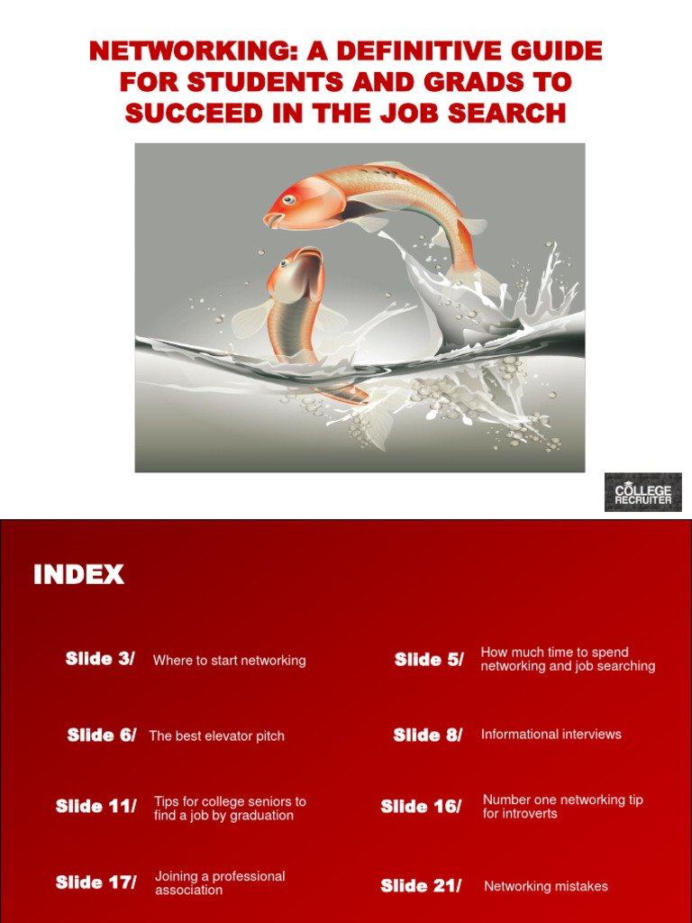 Networking Definitive Guide | PDF | Linked In | Résumé