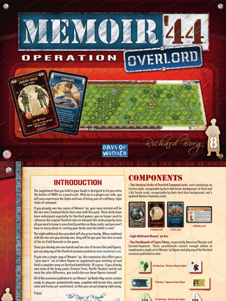 operation-overlord-rulebook | PDF | Military Science | Military
