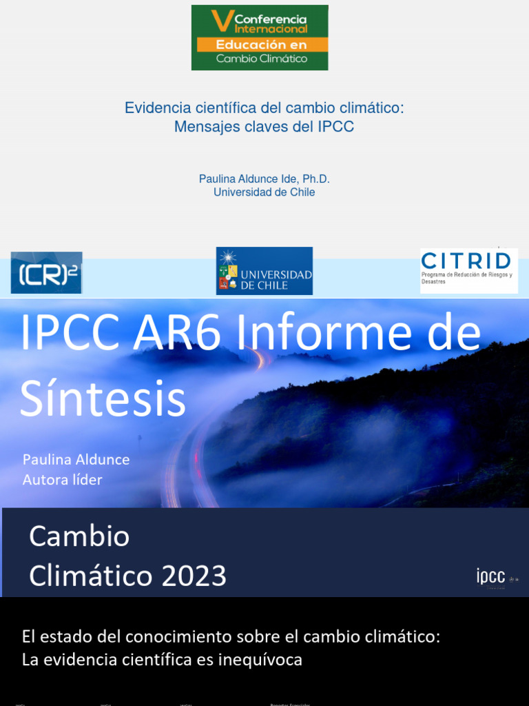 El Cambio Climatico | PDF | Cambio climático | Dióxido de carbono