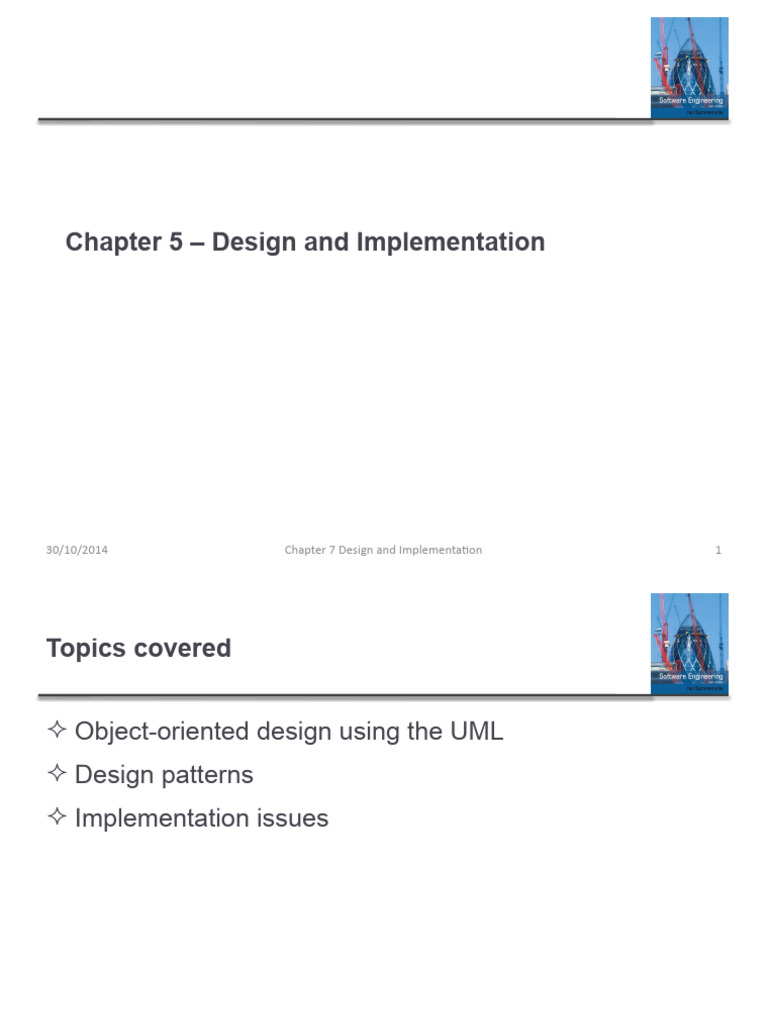 Ch5 Design and Implementation | PDF | System | Object (Computer Science)