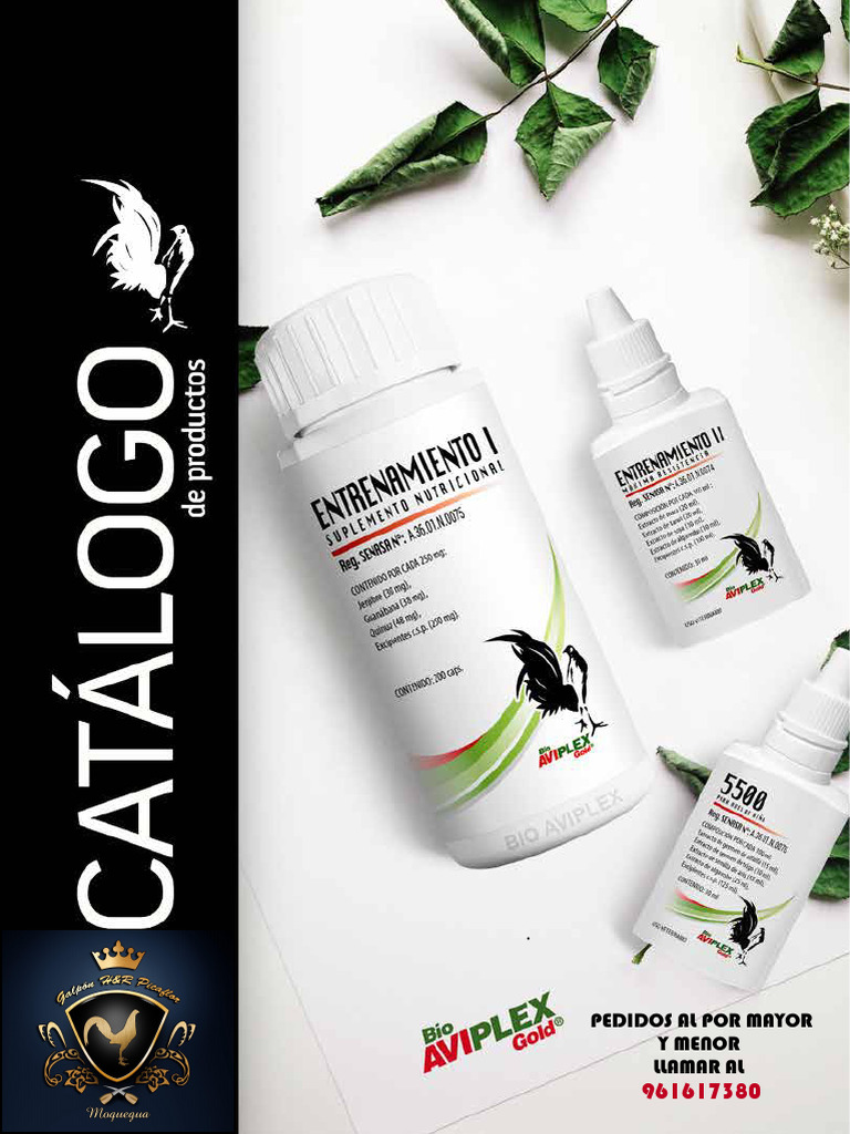 Catalogo Bio Aviplex 2021 - ERSS | PDF | Vitamina | Sistema inmune