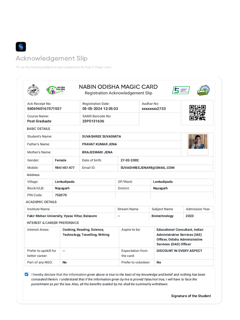 SPDP - Apps.prod - Osdc.gov - in # Spdpwebsite nabinMagicCard ackNabinCard | PDF